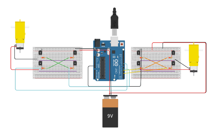 Circuit design Brilliant Rottis-Fulffy | Tinkercad