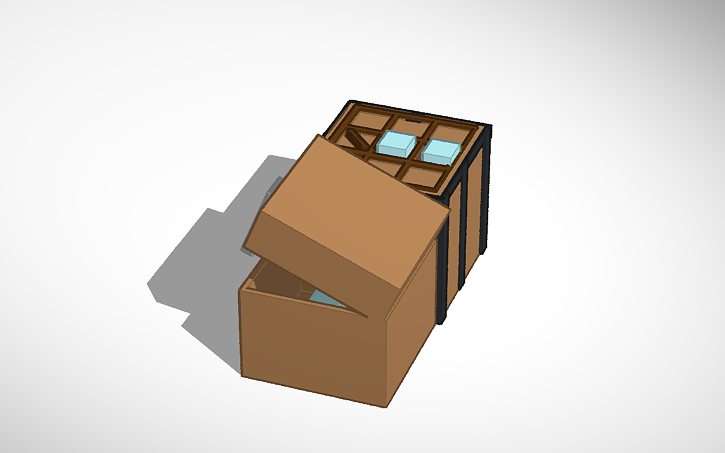 3D design Crafting and chest | Tinkercad