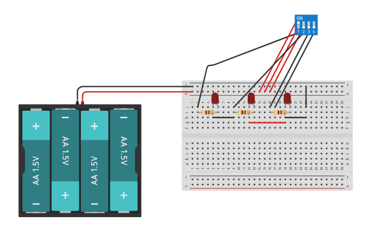 Circuit design Circuit 3 | Tinkercad