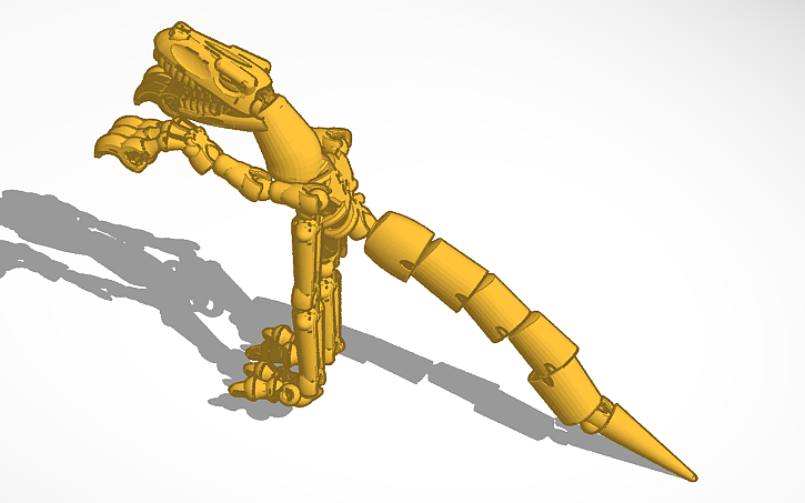 3D design dinosaur | Tinkercad