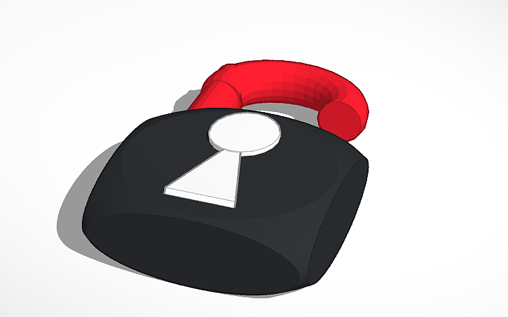 3d Design Lock Tinkercad