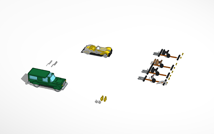 3D design car - Tinkercad