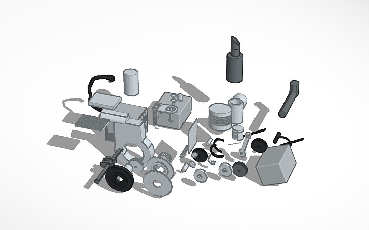3D design Can you rebuild this lawnmower engine? CONTEST! - Tinkercad