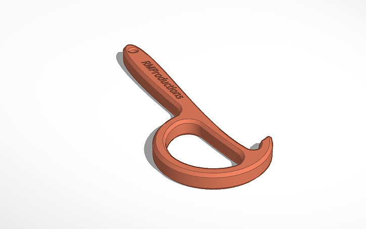 3D design Can opener - Tinkercad