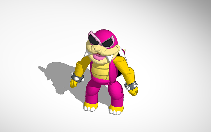 3D design Roy faz koopa - Tinkercad