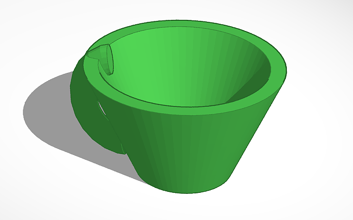 3D design cup | Tinkercad
