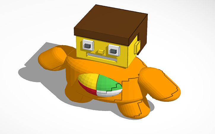 3D design Cartoon Muton - Tinkercad
