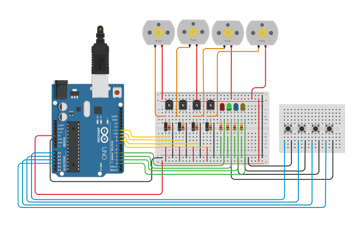 Circuit Design Vending Machine Simple Tinkercad