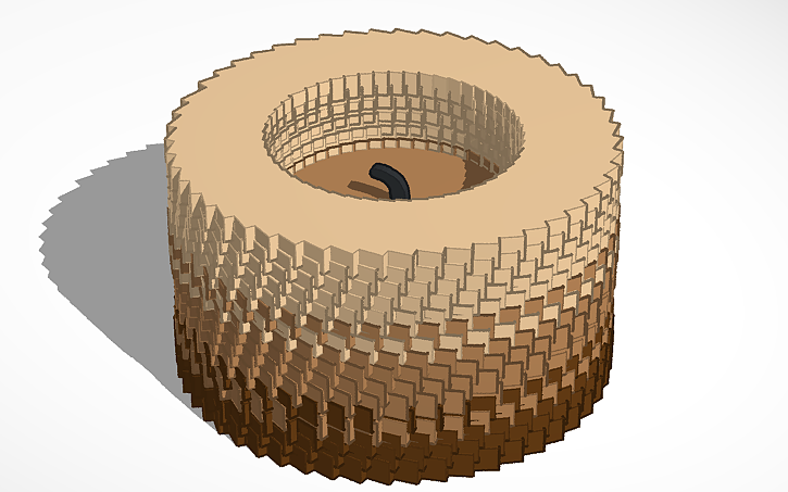 3D design Cool Candle - Tinkercad