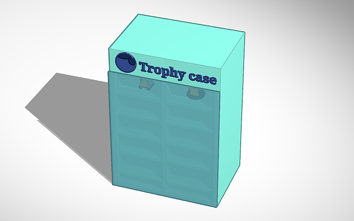 3D design My Trophy Case - Tinkercad