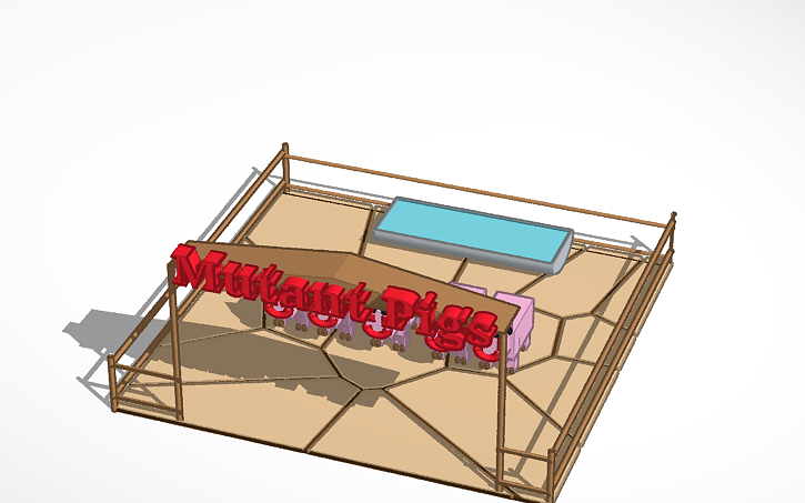 3D design Mutant Peppa Pigs, Made to make u Laugh | Tinkercad