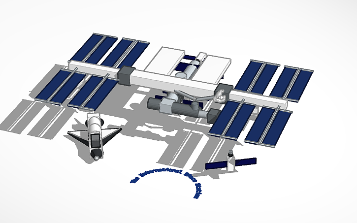 3D design International Space Station | Tinkercad