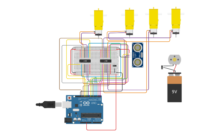 Circuit design Circuito Master Cleaner - Tinkercad