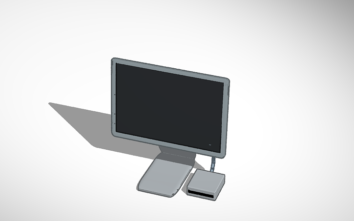 3D design Apple Computer - Tinkercad