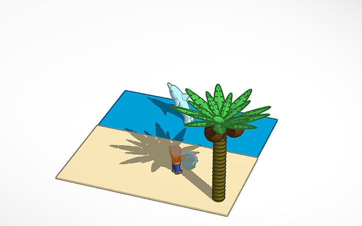 3D design Beach | Tinkercad