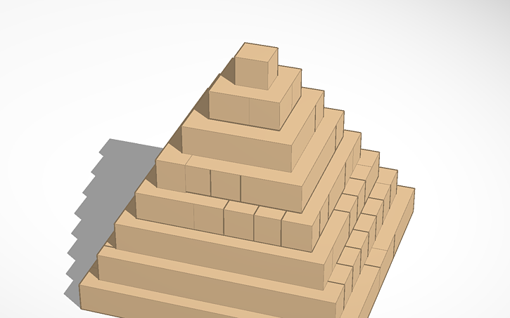 3D design Pyramid - Tinkercad