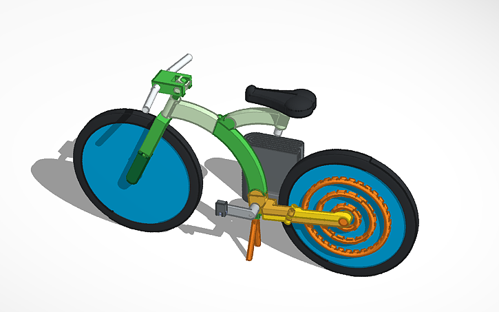 3D design Bicycle everywhere 03 | Tinkercad