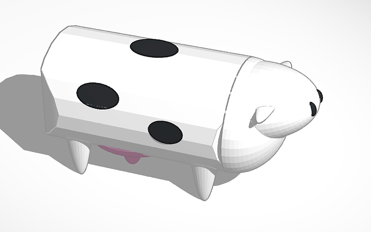 3D design cow | Tinkercad