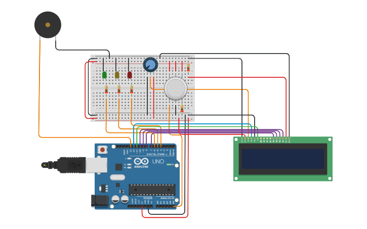 Circuit design gas | Tinkercad