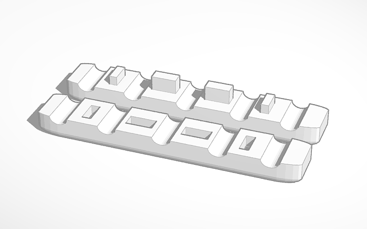 3D design Cable Holder - Tinkercad