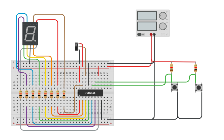 Circuit design Display - Tinkercad