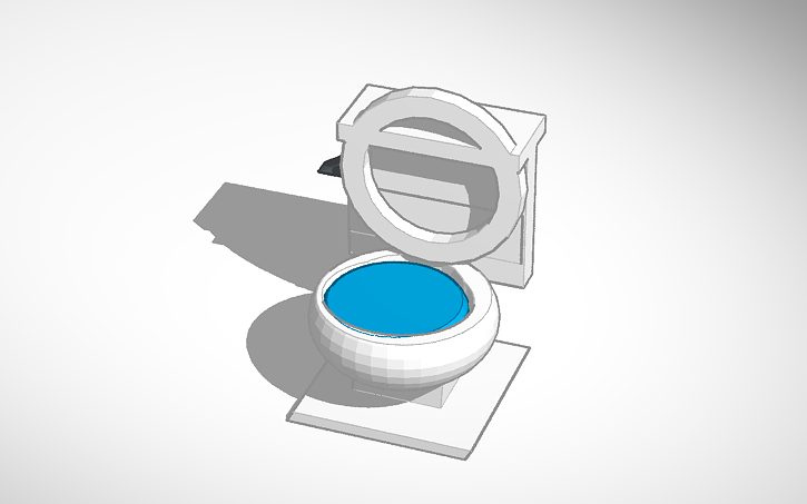 3D design Bathroom - Tinkercad