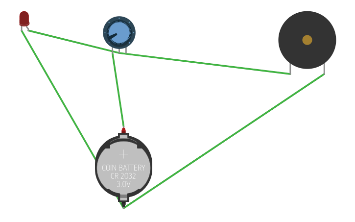 Circuit design Ana Chalfin Independent circuit 3 potentiometer | Tinkercad
