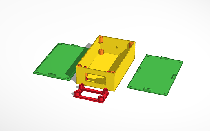 3d Design Box Arduino With 4 Digit Led Display Like 3641bs Tinkercad