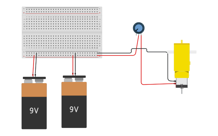 Circuit design atividade 2 -potenciometro | Tinkercad