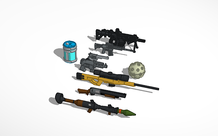 3D design Fortnite - Tinkercad