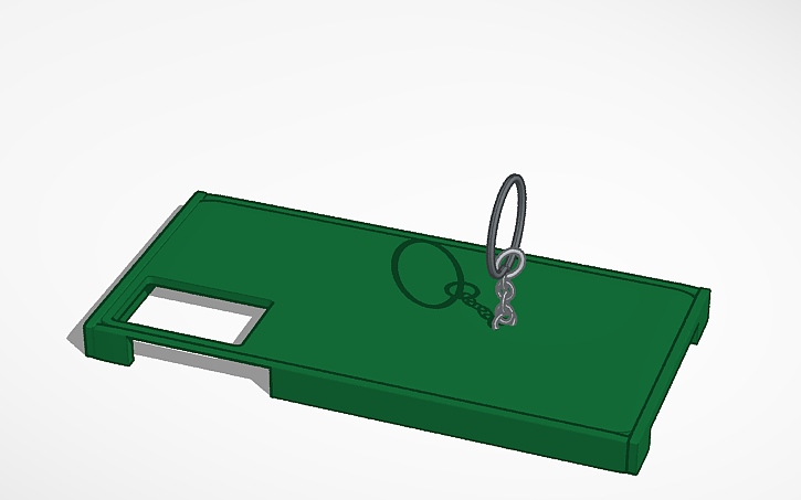 3D design Copy of Keychain - Tinkercad
