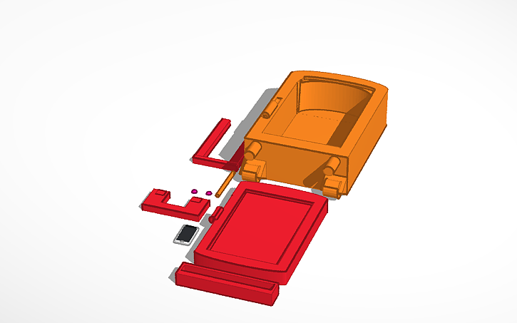 3D design Luggage - Tinkercad
