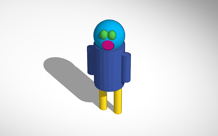 3D design doll | Tinkercad