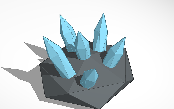 3D design Crystal - Tinkercad
