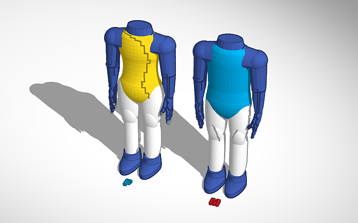 3D design Human Form v4 | Tinkercad