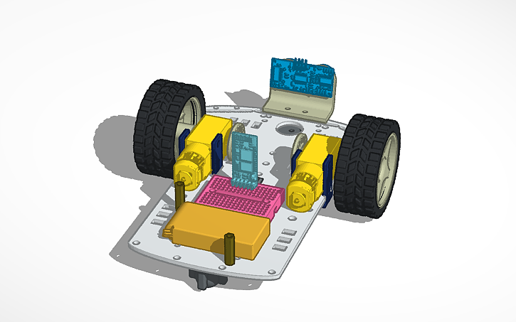3D design Tito Robot - Tinkercad