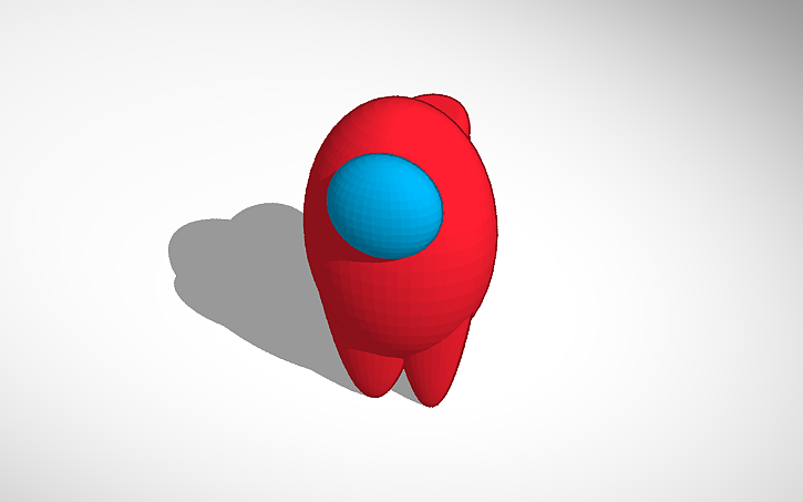 3D design among us boi | Tinkercad