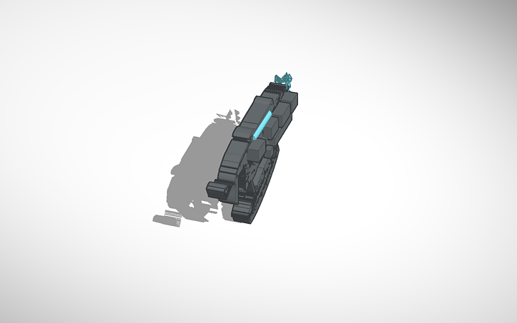 3D design Cold Gun - Tinkercad