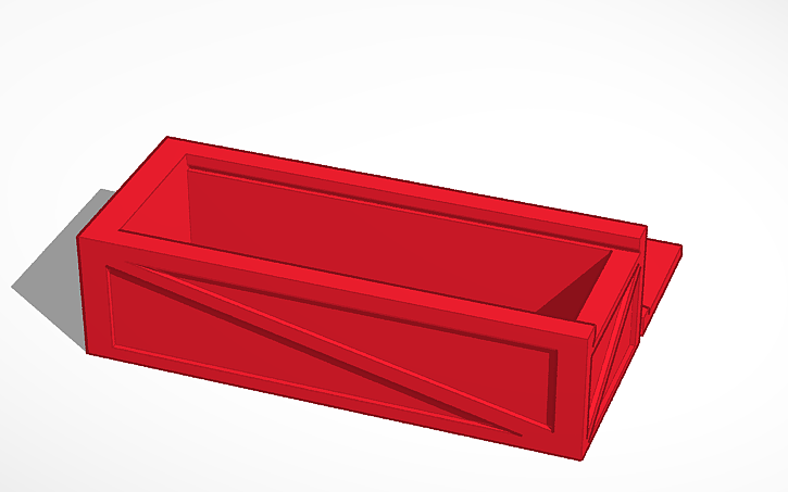 3D design Q- tip Case for travelers - Tinkercad