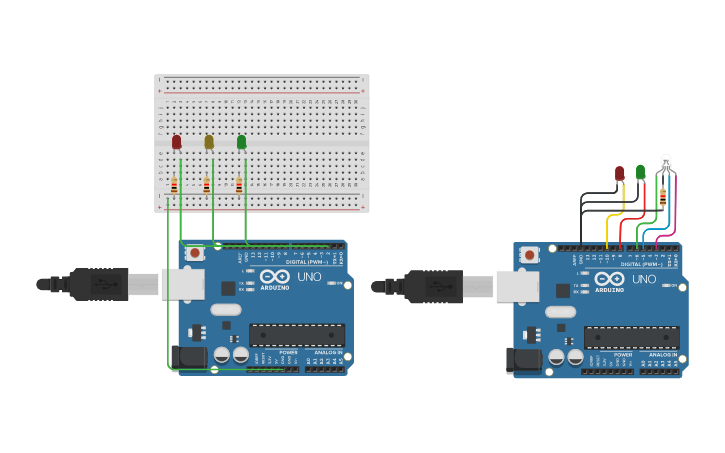 Circuit design PRAKTIKUM 2 CHANDRA MS XII-10/15 | Tinkercad