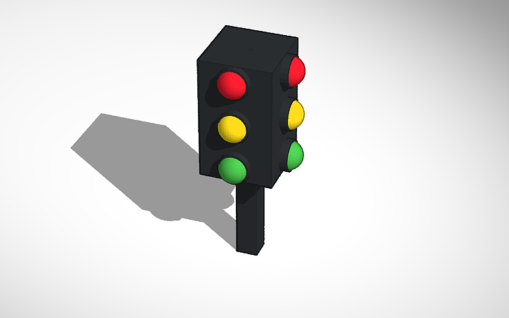 3D design Semaforo | Tinkercad