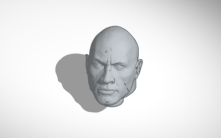 3D design the rock croc charm. idea from the rock - Tinkercad