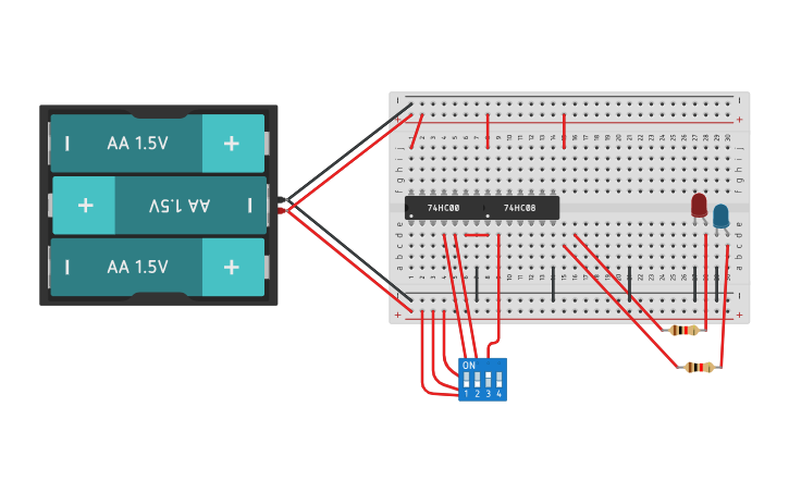 Circuit Design Solution Tinkercad