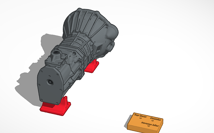 3D design 1:3 scale complete model of 5 speed manual transmission ...