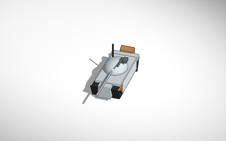 3D design tank | Tinkercad