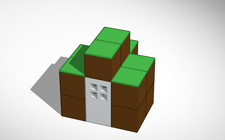 3D design SHUT THE HECK UP ABOUT MY MINECRAFT HOUSE, PABLO | Tinkercad