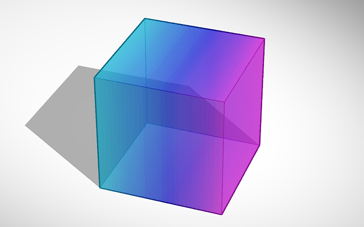 3D design Gradient - Tinkercad