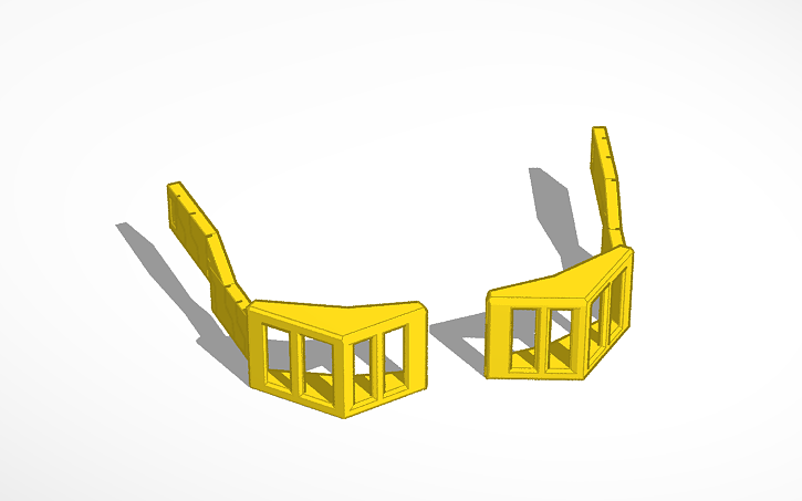 3D design Eraserhead's goggles | Tinkercad