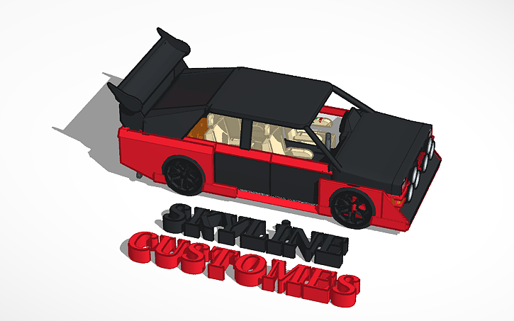 3D design Audi rally racer | Tinkercad