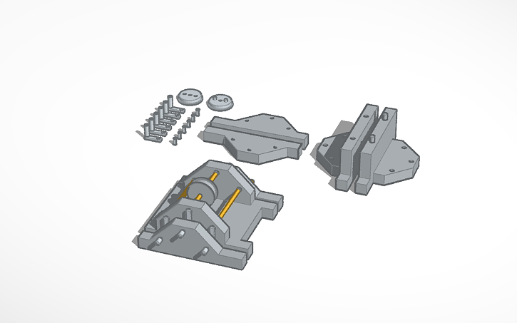 3D design 3D Print - Walking Robot - Tinkercad